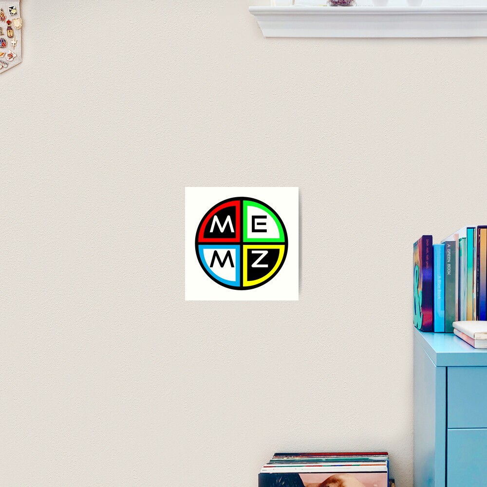 "Standard MEMZ Logo" Art Print by a-memz-art | Redbubble