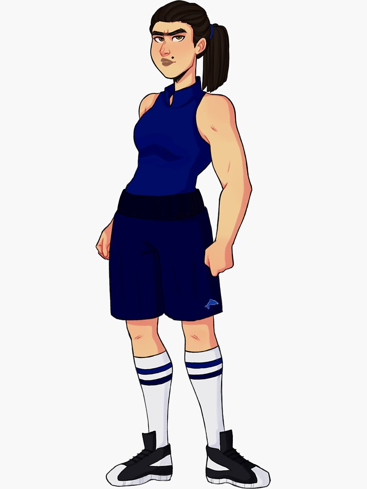 Pegatina «Eva Total Drama Island» de IzzyTee223 | Redbubble