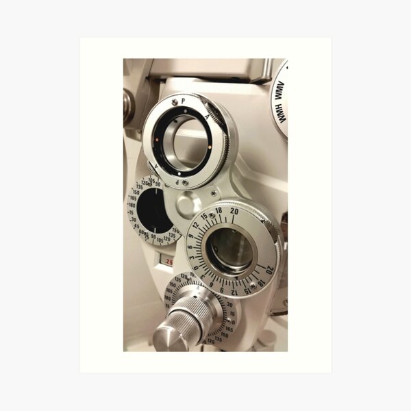 "Phoropter" Art Print for Sale by KeithHawley | Redbubble
