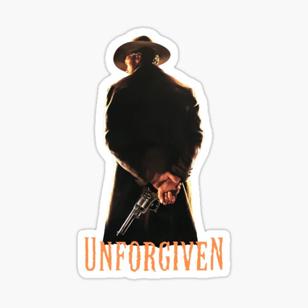 "Unforgiven Western Clint Eastwood William Munny Outlaw" Sticker for ...