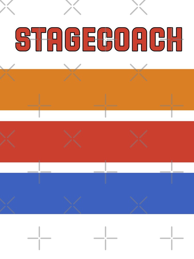 "Stagecoach" Sticker for Sale by PortPrints | Redbubble