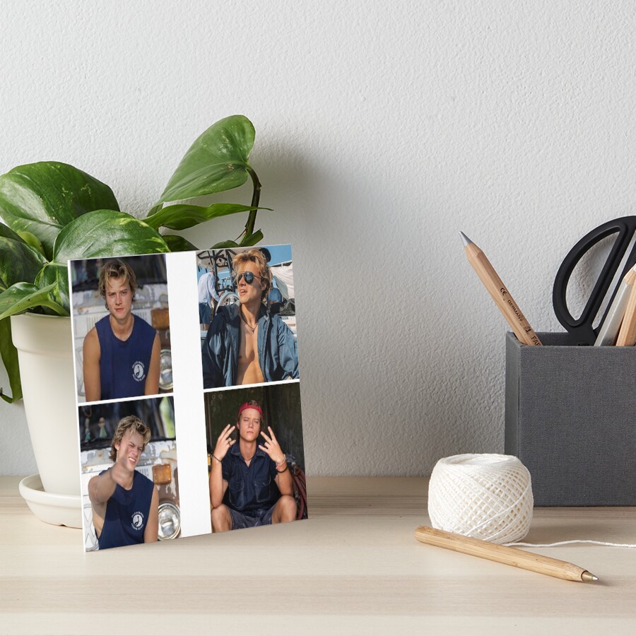 "jj outer banks netflix" Art Board Print by doganstore | Redbubble