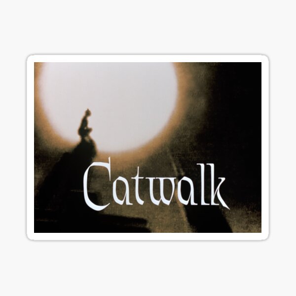"Catwalk Catwoman BTAS Title Card" Sticker for Sale by JackrSpinella ...