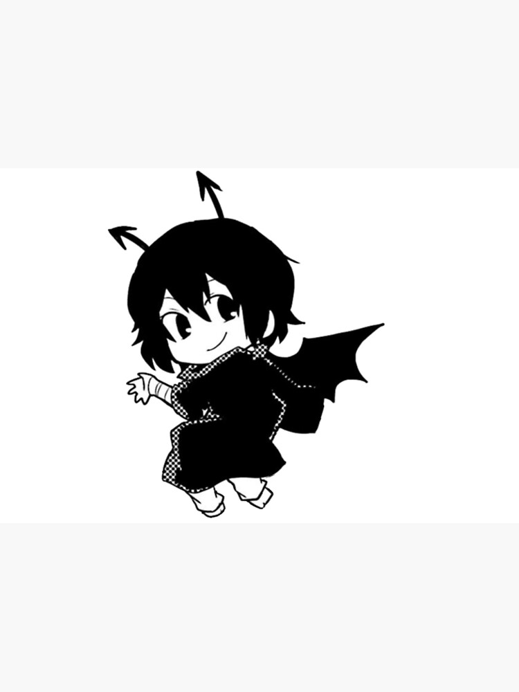 "Chibi Devil Dazai Osamu Bungo Wan " Poster by Crispalline | Redbubble