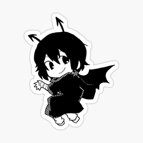 "Chibi Devil Dazai Osamu Bungo Wan " Sticker for Sale by Crispalline ...