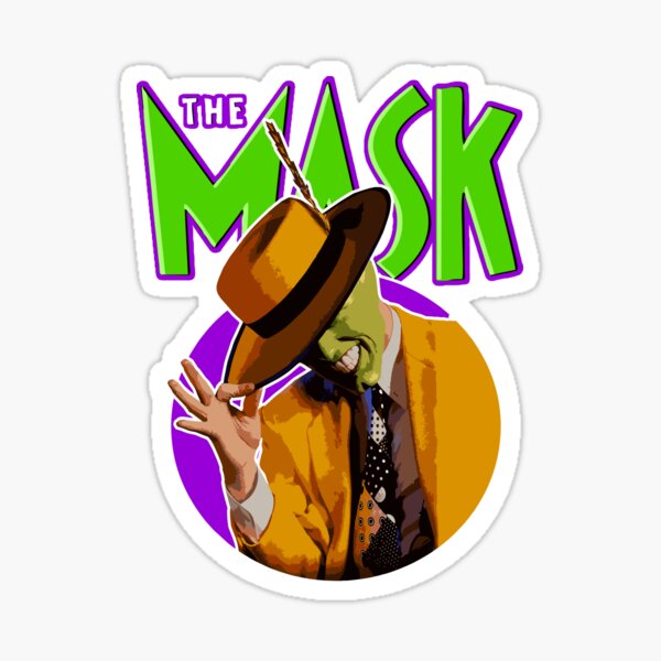 "O Maskara" Sticker for Sale by allonsyx | Redbubble