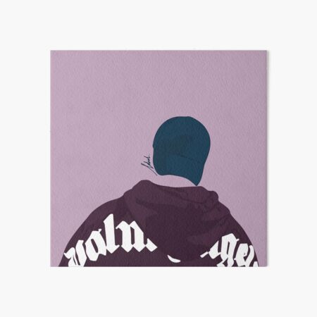 "6lack - Pretty Little Fears Fan Art" Art Board Print by sabahrahman ...