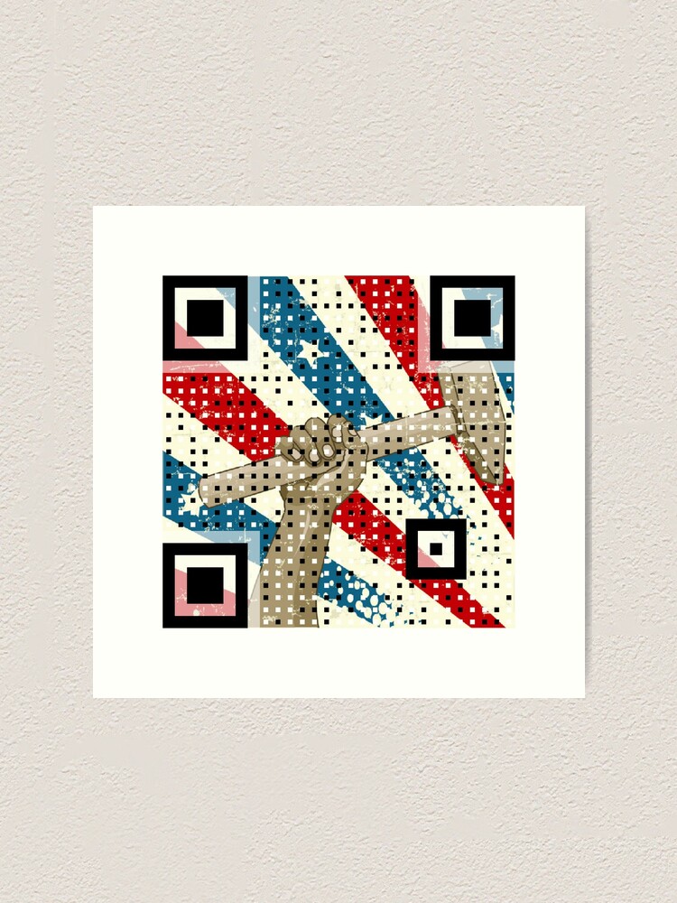 "Happy Labor Day! QR code" Art Print by TheQRstore | Redbubble
