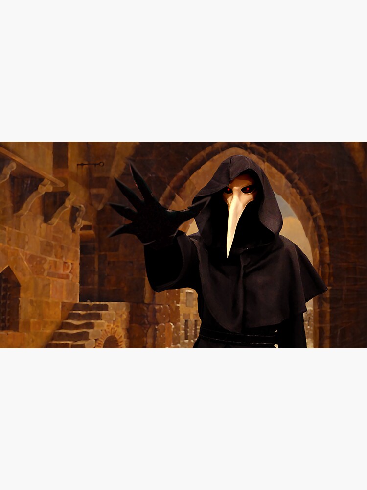 "SCP-049" Sticker for Sale by extro | Redbubble