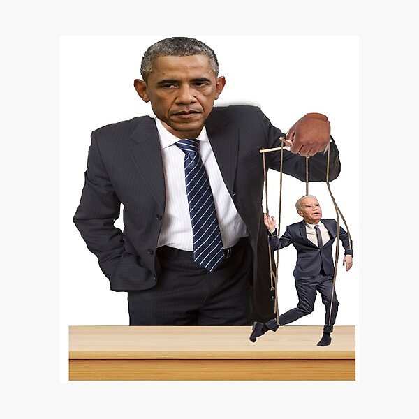 "PUPPET MASTER design - OBAMA controlling President Joe Biden ...