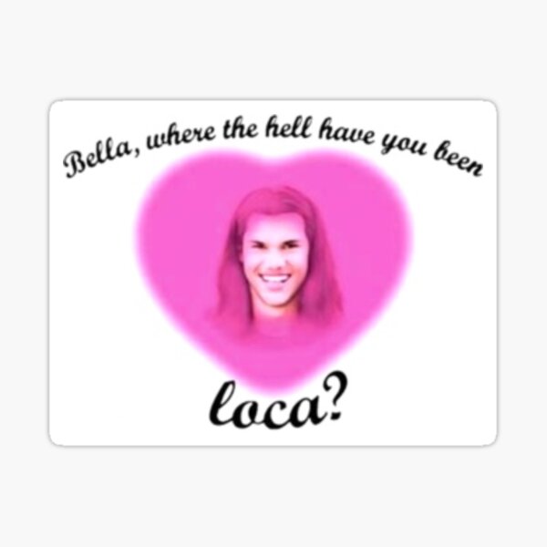 "Loca" Sticker for Sale by DiorBrush | Redbubble