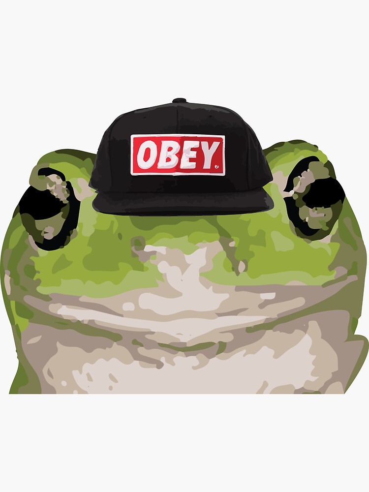 "Thug Frog" Sticker for Sale by StateAlternate | Redbubble