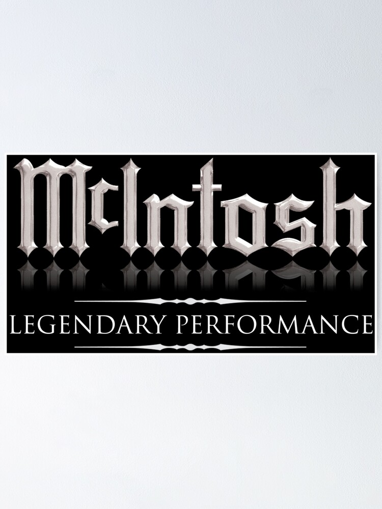 "MCINTOSH" Poster for Sale by harozan | Redbubble