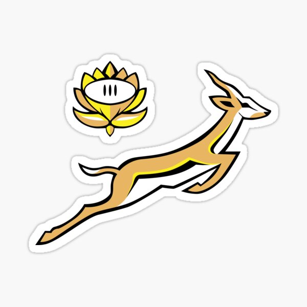 Springbok Stickers | Redbubble