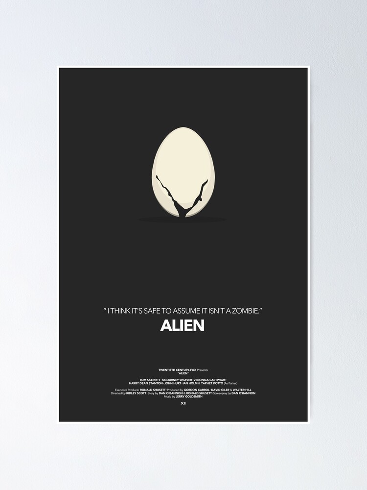 "Alien Movie Poster" Poster for Sale by byxii | Redbubble