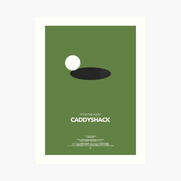 "Caddyshack Movie Poster" Art Print by byxii | Redbubble