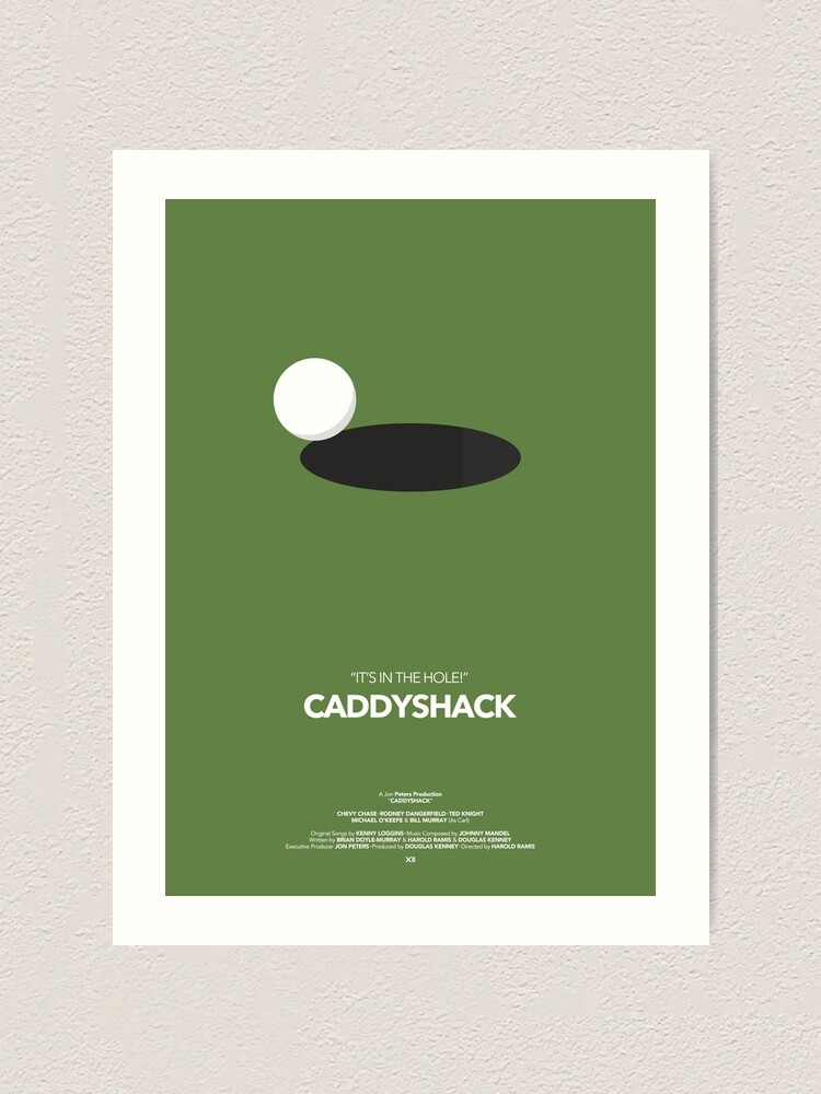"Caddyshack Movie Poster" Art Print by byxii | Redbubble