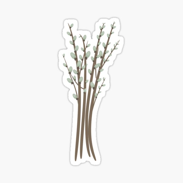 "Simple Branches" Sticker for Sale by thecomethailey | Redbubble