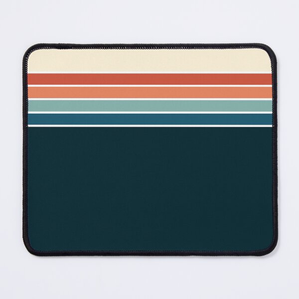 "70s Vintage Retro Stripes" Mouse Pad for Sale by ind3finite | Redbubble