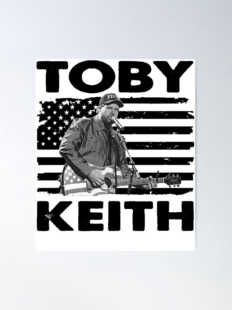 American Country Music Singer Toby Keith Poster sold by Layney Meaty ...