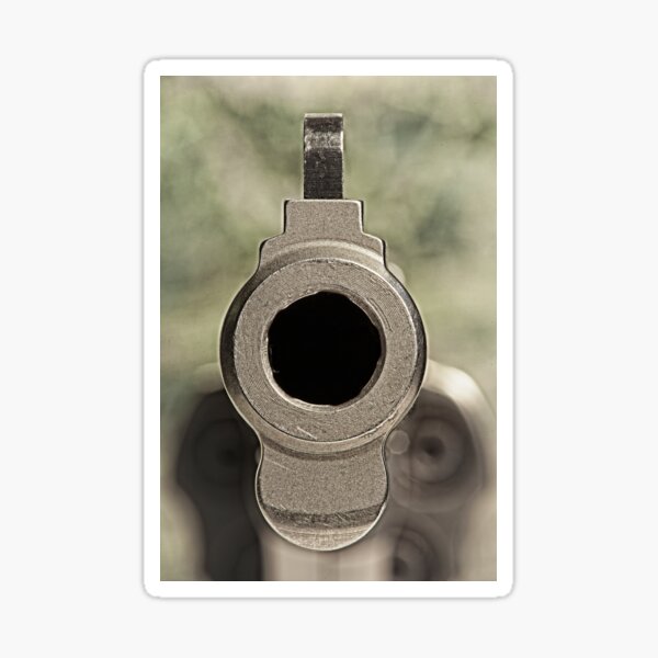 ".357 Magnum Revolver - 3" Sticker by doorfrontphotos | Redbubble