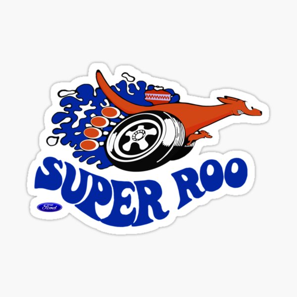 "GT-HO Ford WX XY Falcon Super Roo" Sticker for Sale by KadinHerman ...