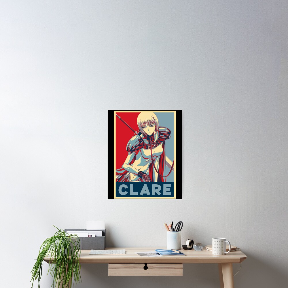 "Claymore Anime Character CLARE Art" Poster by JoseRoy2 | Redbubble