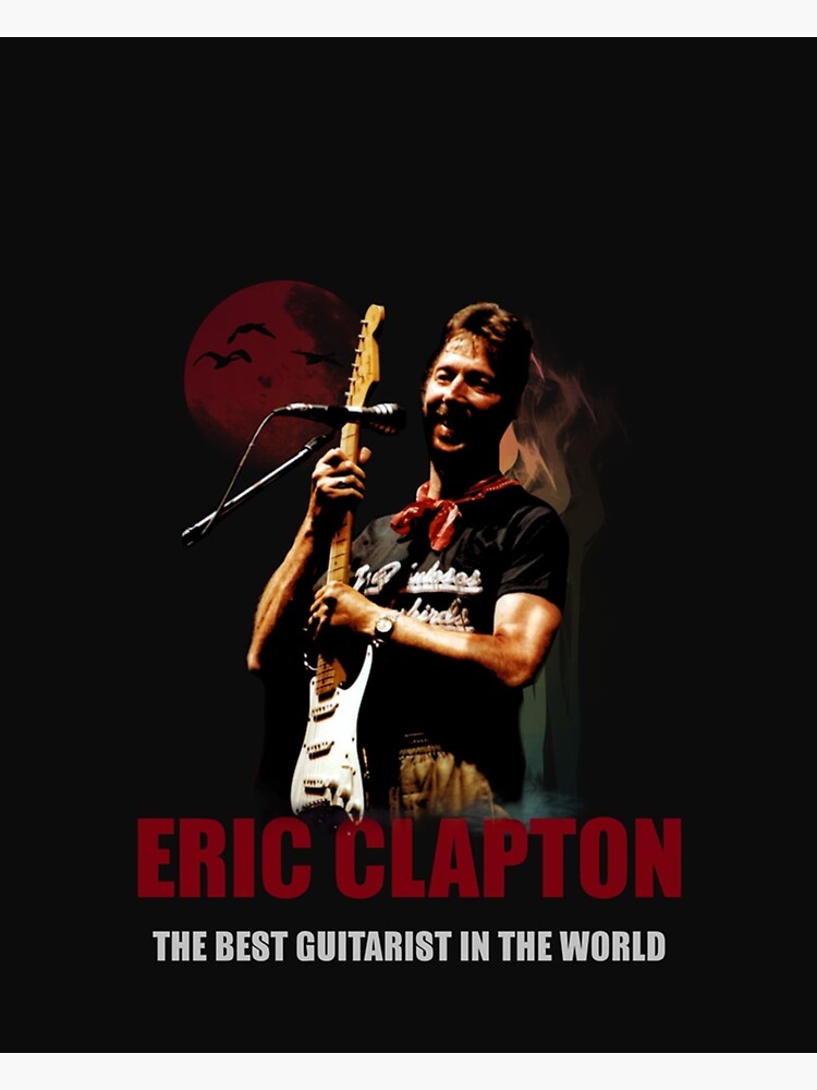 "Eric-Clapton" Sticker for Sale by brimmerujohnsen | Redbubble