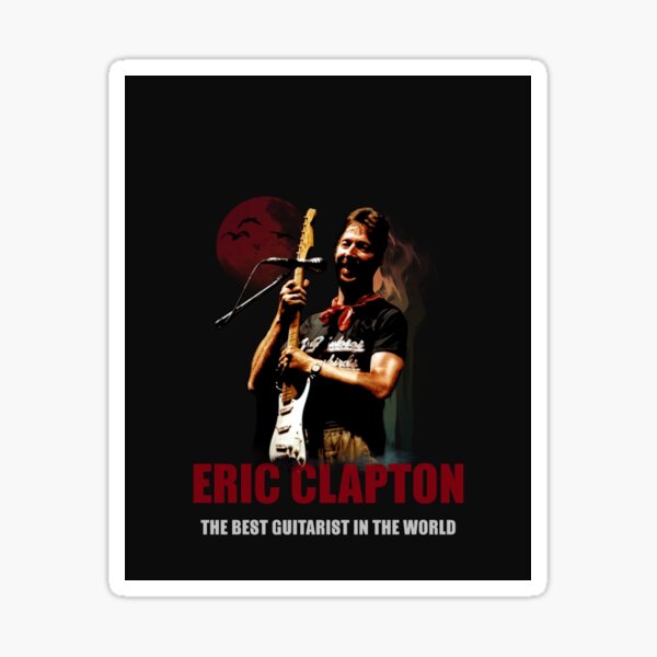 "Eric-Clapton" Sticker for Sale by brimmerujohnsen | Redbubble