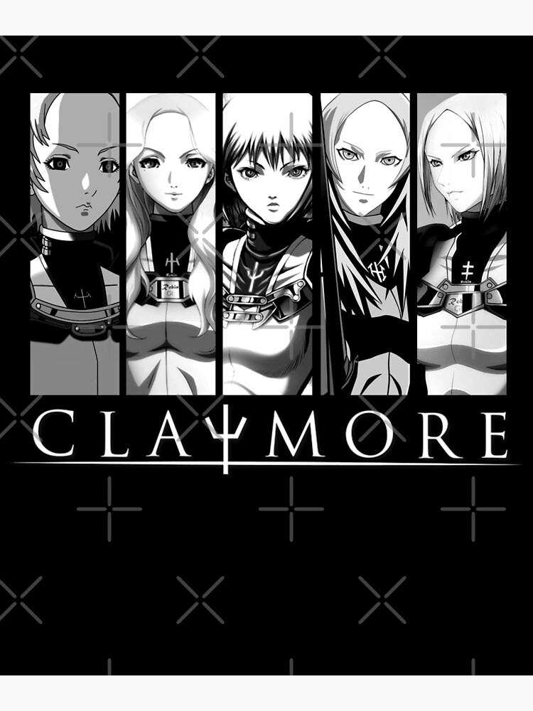 "Funny Claymore Anime Main Characters" Poster by JoseRoy2 | Redbubble