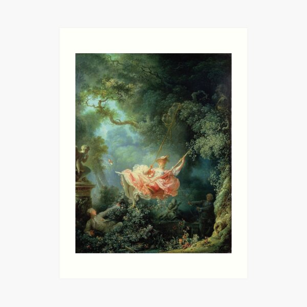 "Jean Honoré Fragonard - The Swing (1767) in Wallace Collection" Art ...