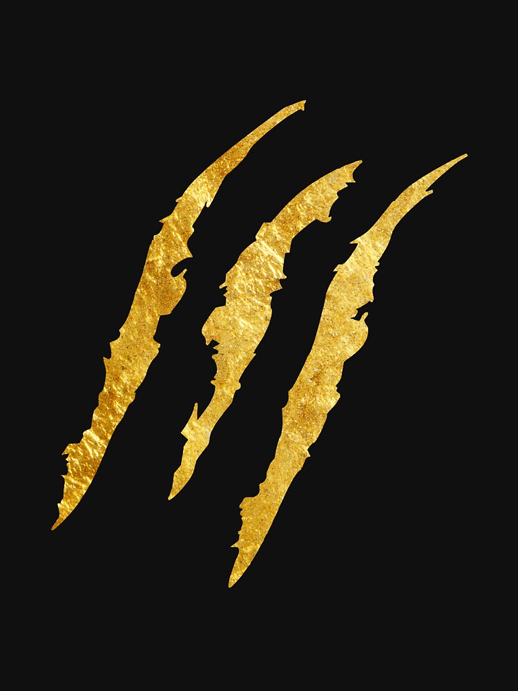 "Gold Claw Marks (Dark Background)" Pullover Hoodie by coasthouse ...