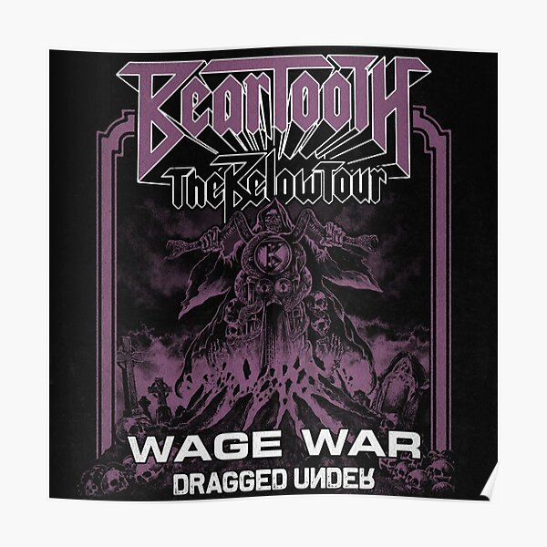 "Beartooth" Poster for Sale by markleemarrkk | Redbubble