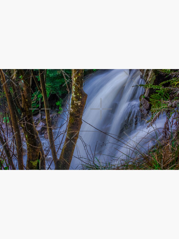 "Sideview of Snobs Creek Waterfall - Eildon, Victoria" Sticker for Sale ...