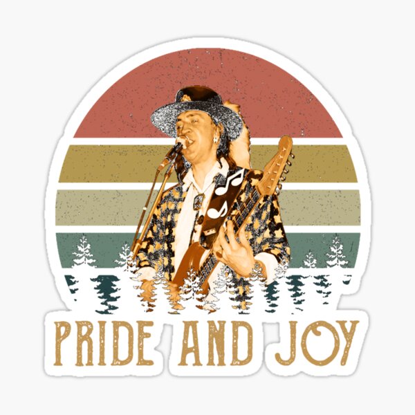 "Stevie Ray-Vaughan" Sticker by christicola367 | Redbubble