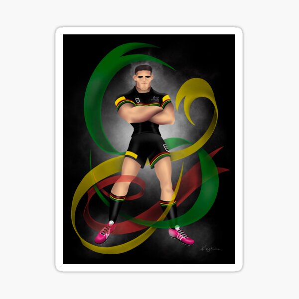 "Nathan Cleary" Sticker by KayleneBrooks1 | Redbubble