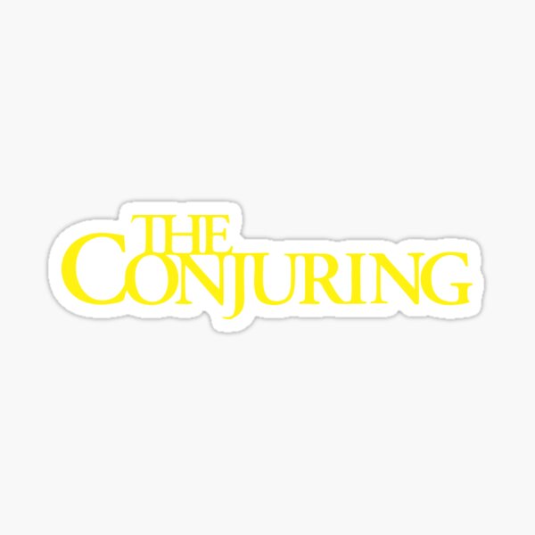 "BEST SELLING - The Conjuring" Sticker for Sale by EchelonBest | Redbubble