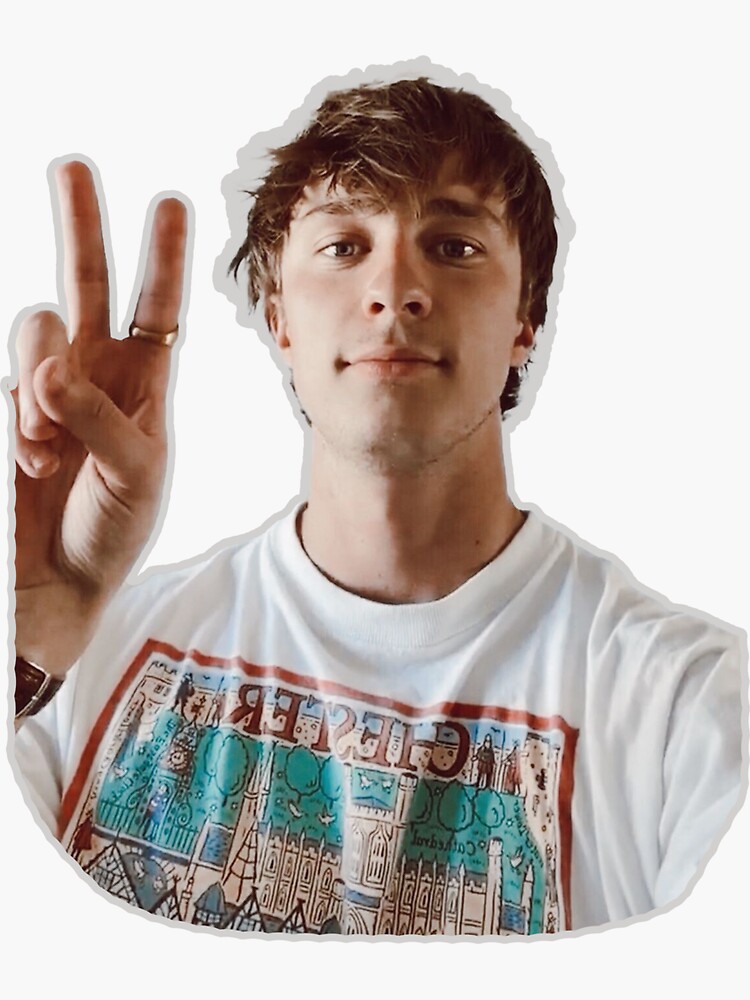 "drew starkey" Sticker by Mihirawa | Redbubble