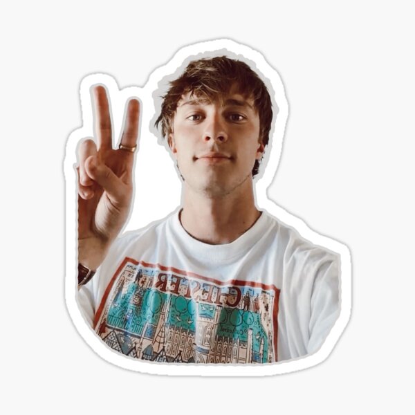 "drew starkey" Sticker by Mihirawa | Redbubble