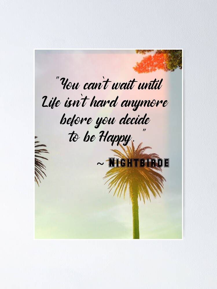 "Nightbirde " Poster by Muskurahat | Redbubble