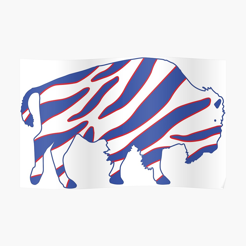 Paper & Party Supplies Stickers Zubaz Buffalo Bills Sticker Paper etna ...