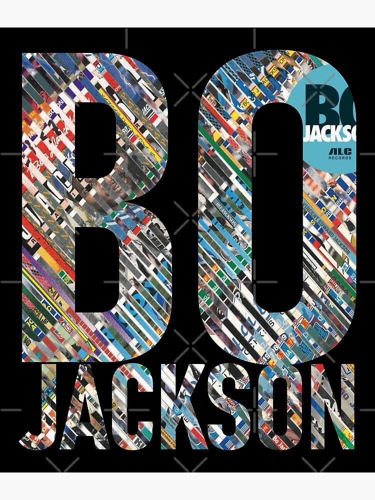 "Bo Jackson" Poster by SilvaDesigns | Redbubble