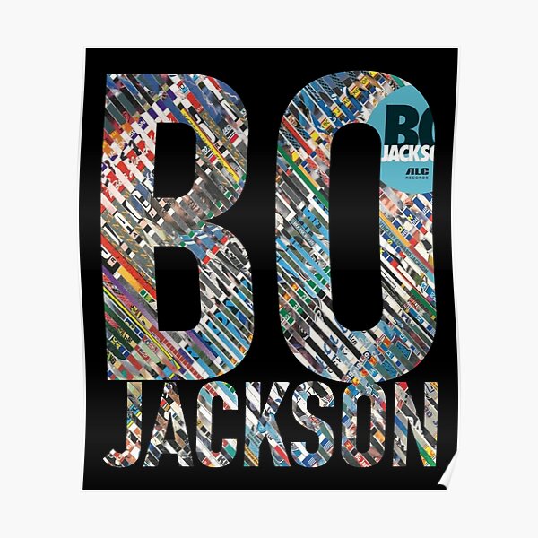 "Bo Jackson" Poster by SilvaDesigns | Redbubble