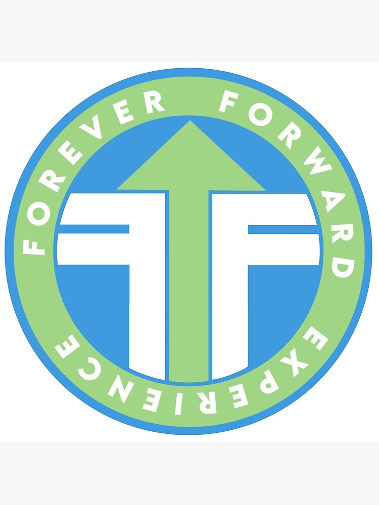 "Forever Forward Round Logo" Poster for Sale by Spleenfreak | Redbubble