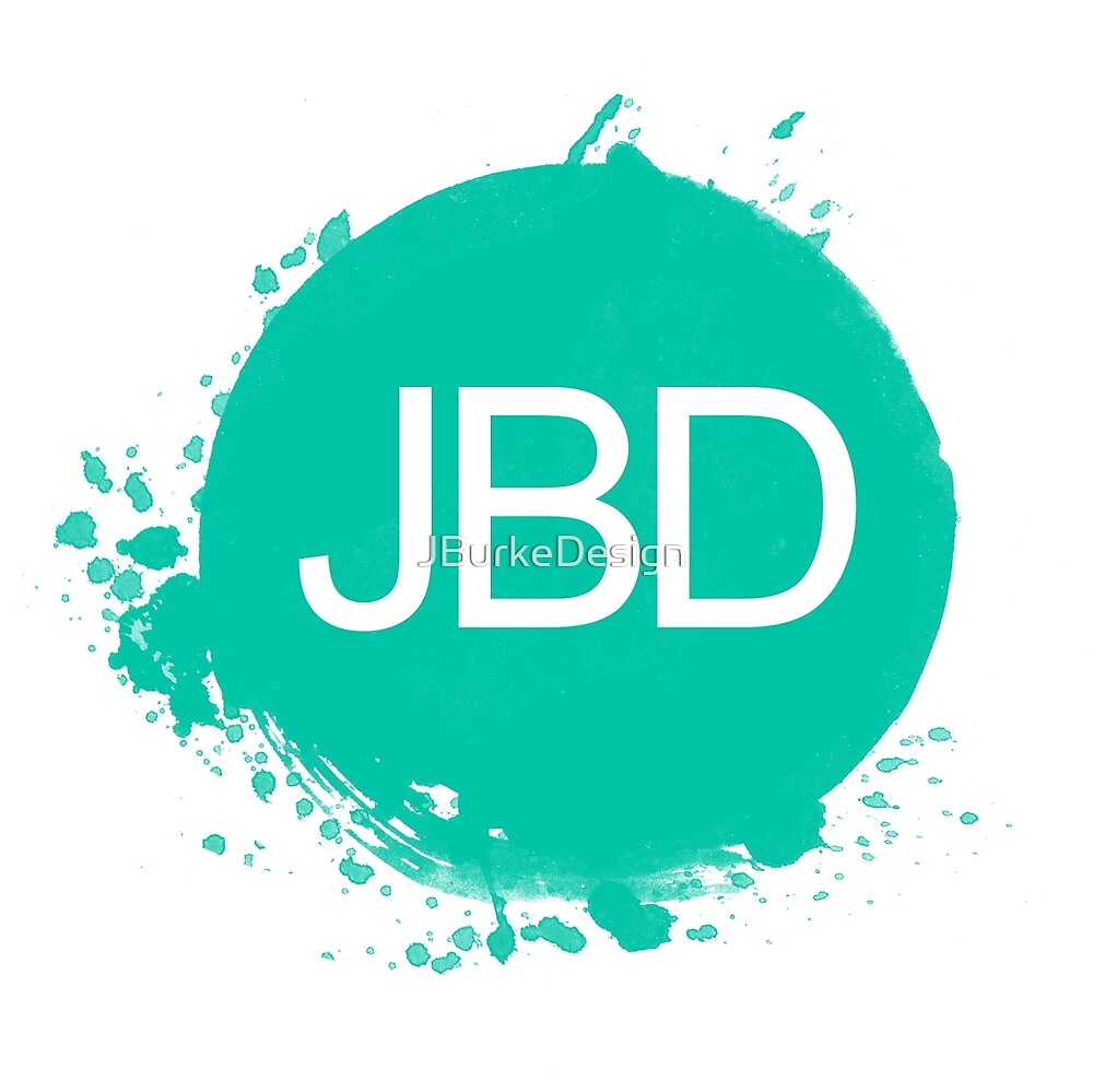 "JBD Logo Initials" by JBurkeDigital | Redbubble