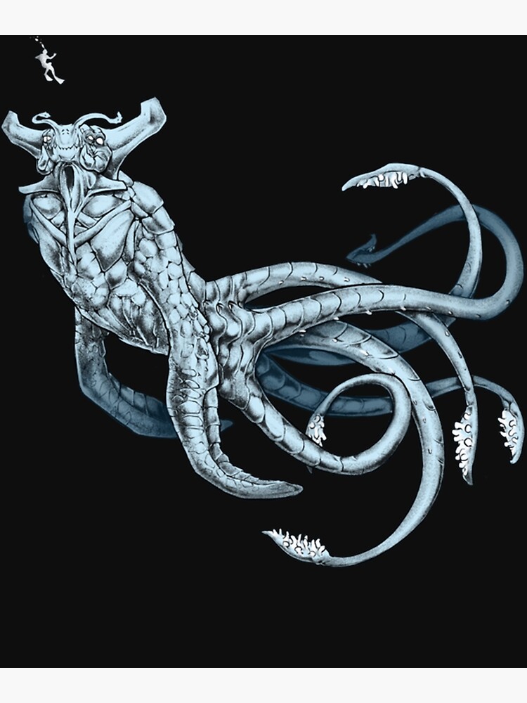 "Sea Emperor Transparent" Poster for Sale by KimberlyHunt | Redbubble