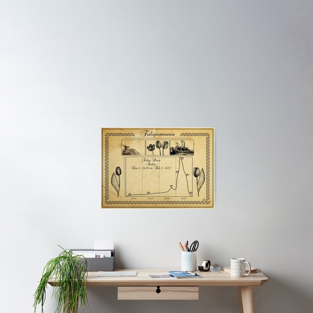 "Tulip Mania chart" Poster for Sale by AtanasovArt | Redbubble