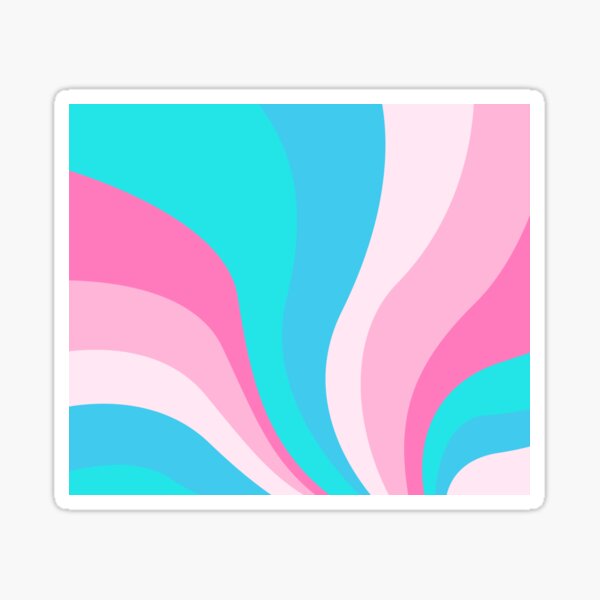 "Abstract curves B5" Sticker for Sale by Base2021 | Redbubble