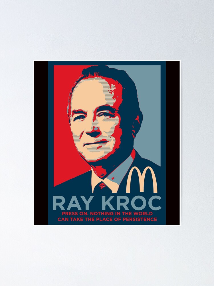 "Ray Kroc poster 2" Poster for Sale by maynard974b | Redbubble