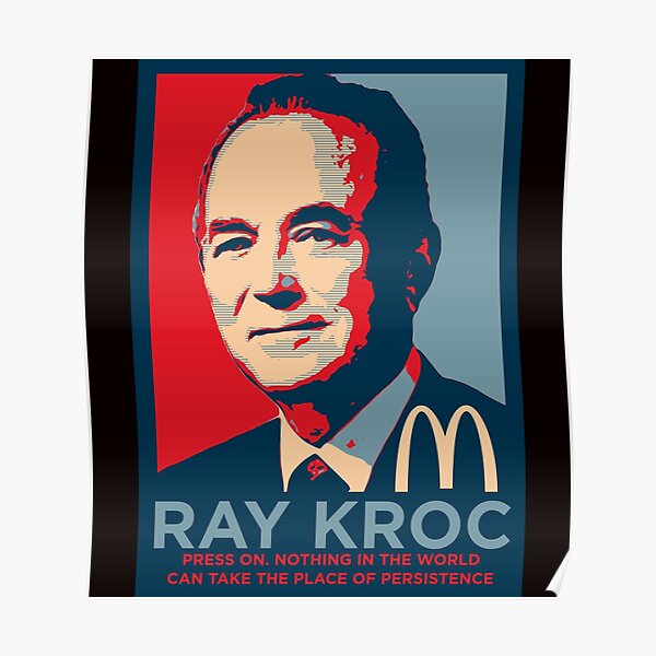 "Ray Kroc poster 2" Poster for Sale by maynard974b | Redbubble